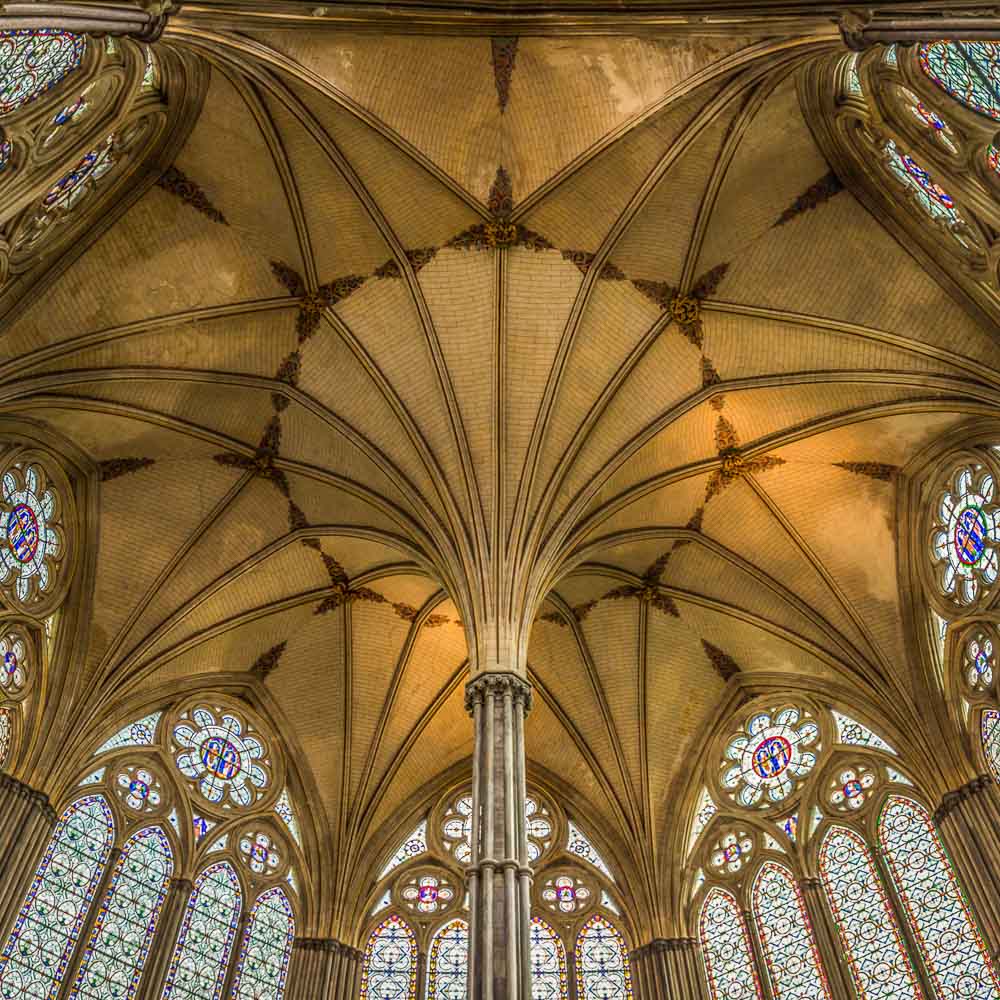 Salisbury Cathedral, an example of early English architecture