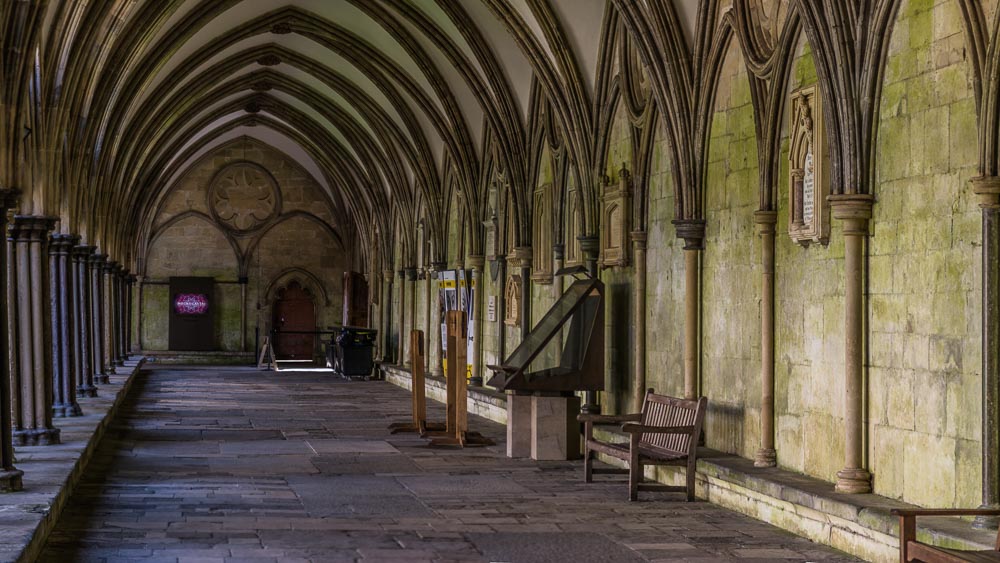 Salisbury Cathedral, an example of early English architecture