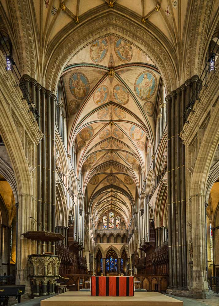 Salisbury Cathedral, an example of early English architecture
