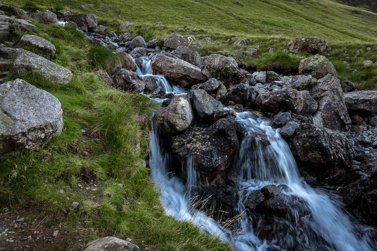 Photographing Scafell Pike, The three peaks adveture